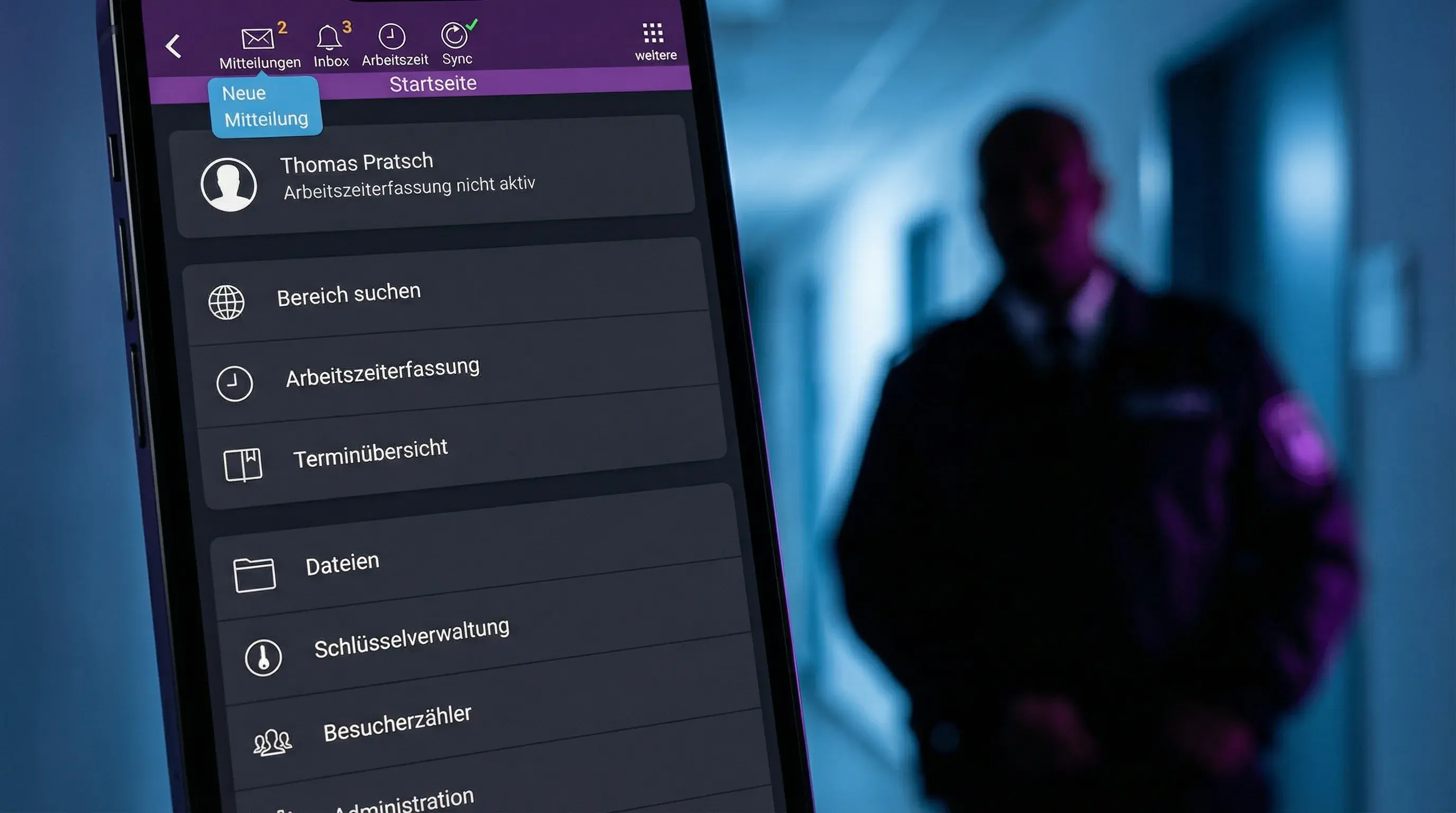 Sicherheitsdienst-Software: All-in-One Plattform | COREDINATE